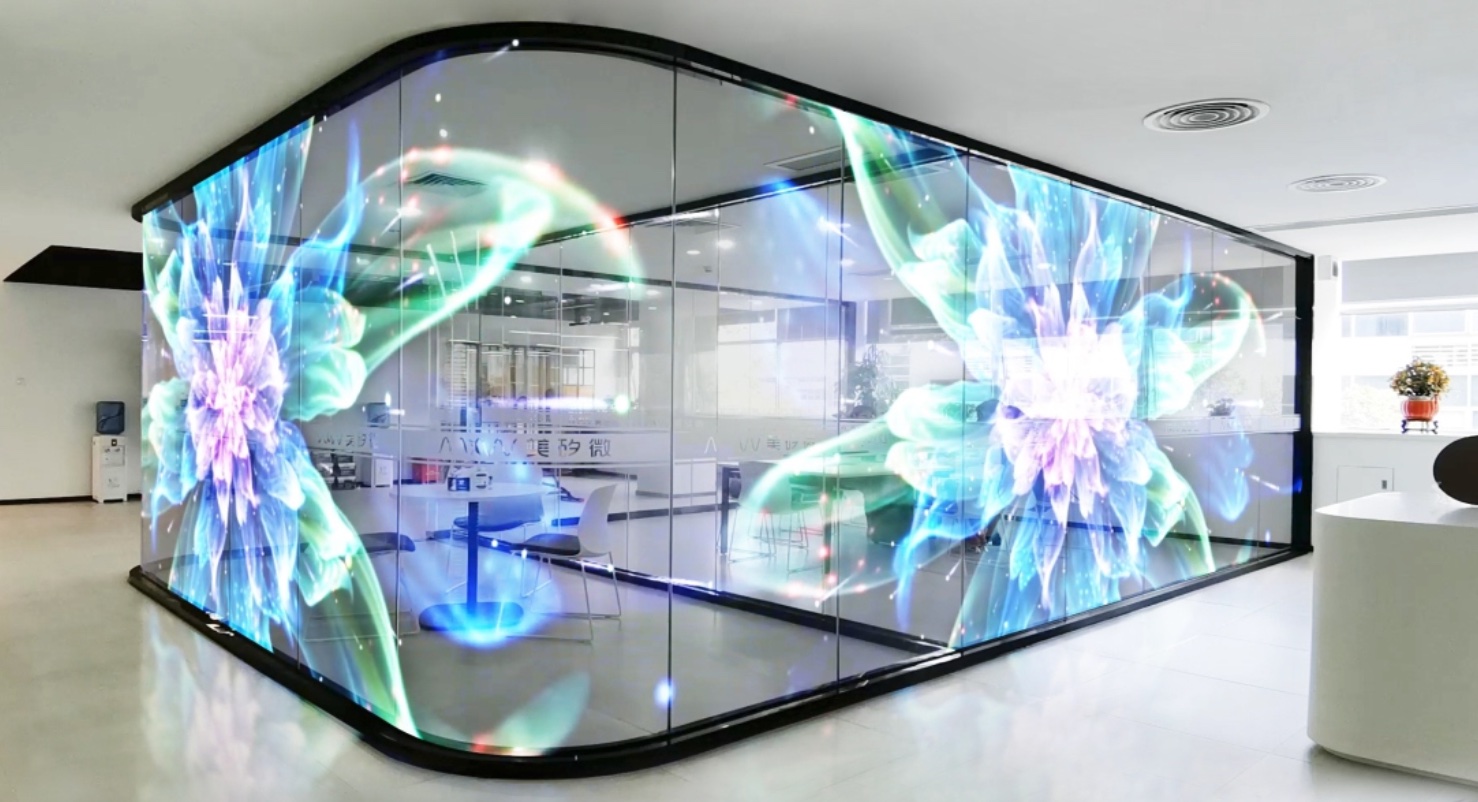 Transparent LED Screen New Mesh Type Bright Video Screen